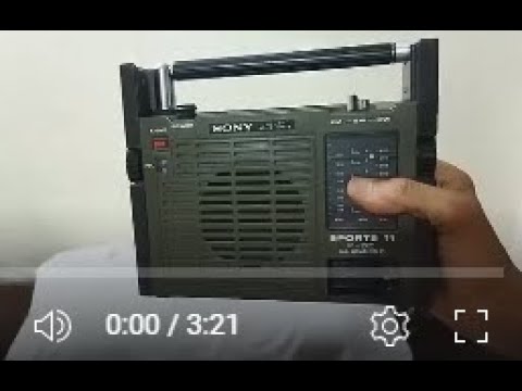 راديو سونى بحارى موديل ICF-111B متعدد الموجات - Sony ICF-111B Multi ...