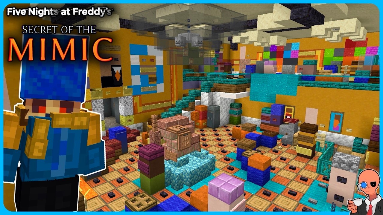 I'm building all of FNAF Secret of the Mimic in Minecraft // Part #2 ...