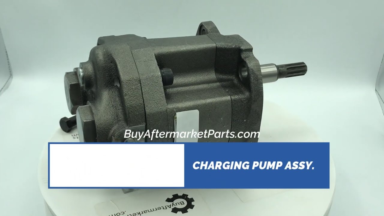CHARGING PUMP ASSY - YouTube
