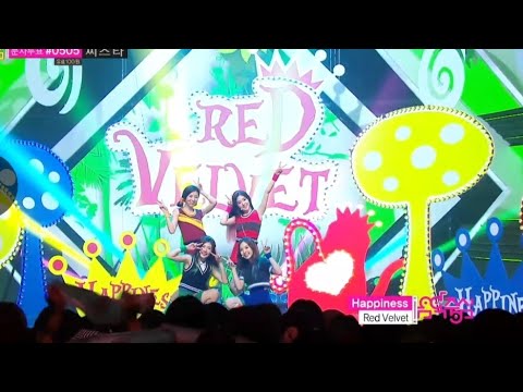 Red velvet happiness stage mix ot4 - YouTube