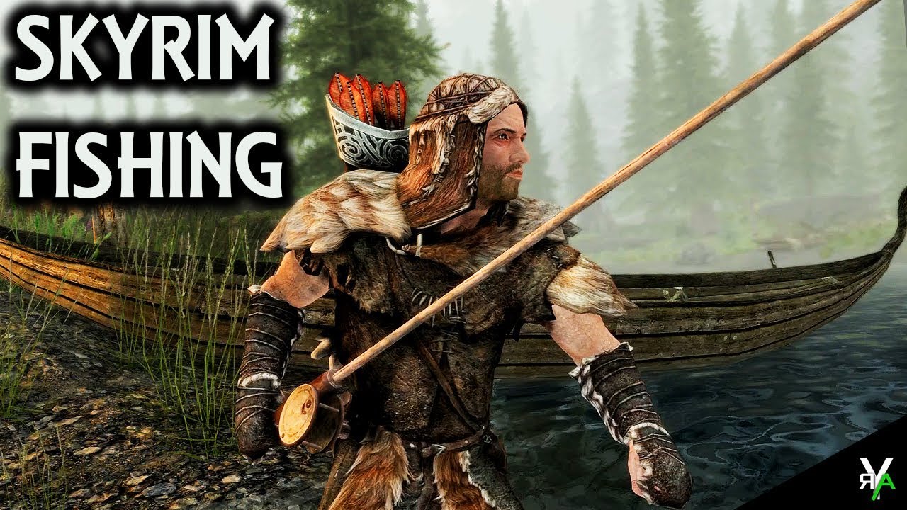 SKYRIM FISHING: Utility Mod!!- Xbox Modded Skyrim Mod Showcase - YouTube