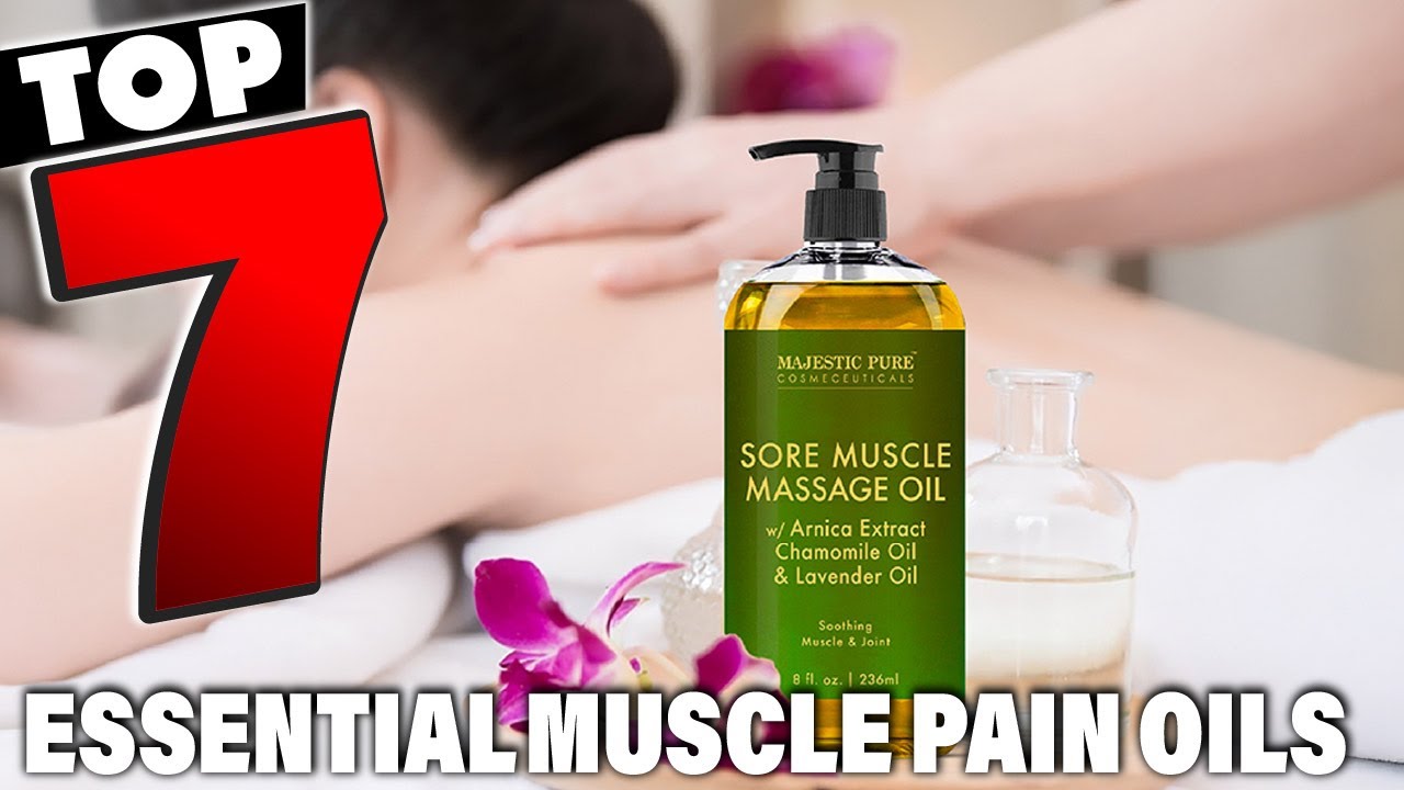 7 Best Essential Oils for Muscle Pain Relief - YouTube