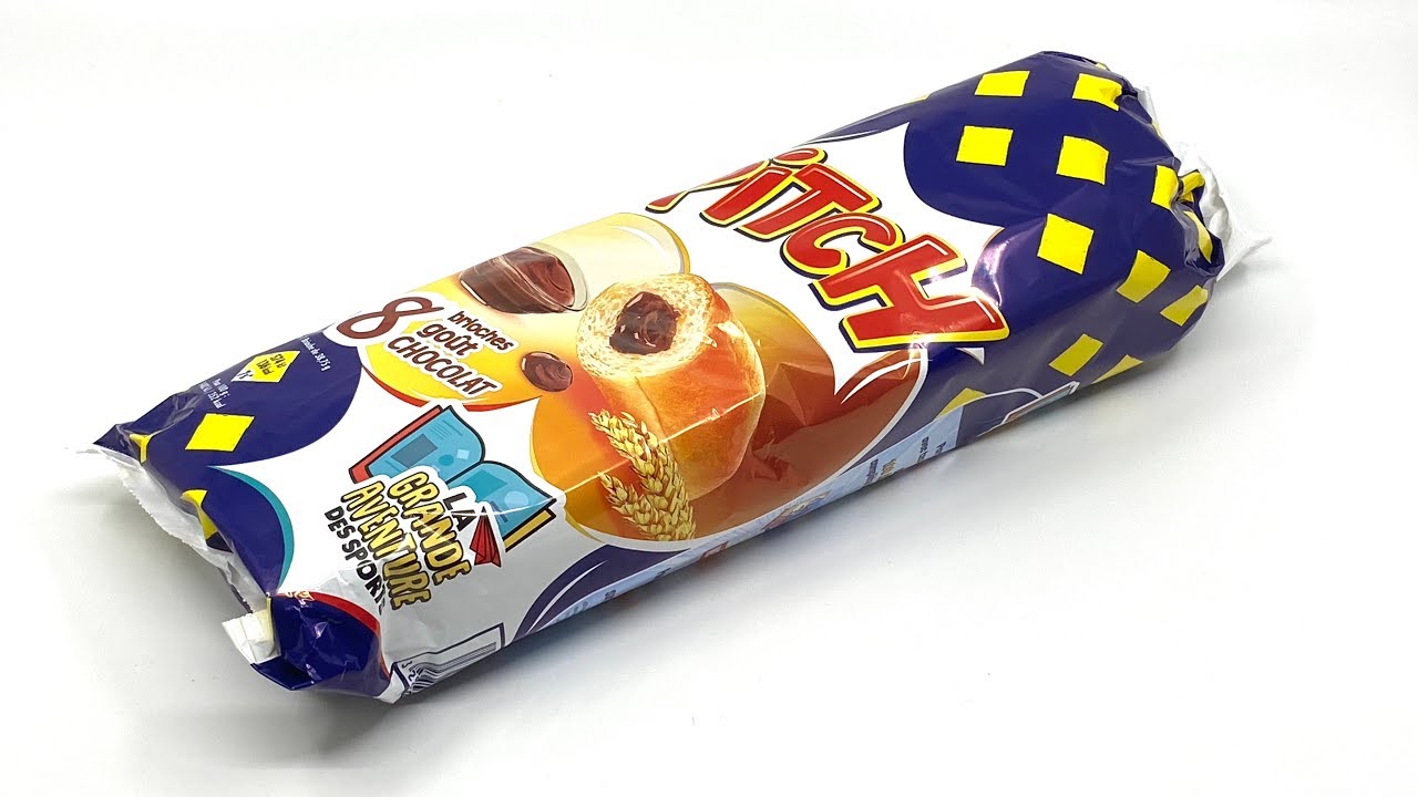 Pitch 8 Brioches Goût Chocolat 310g - YouTube