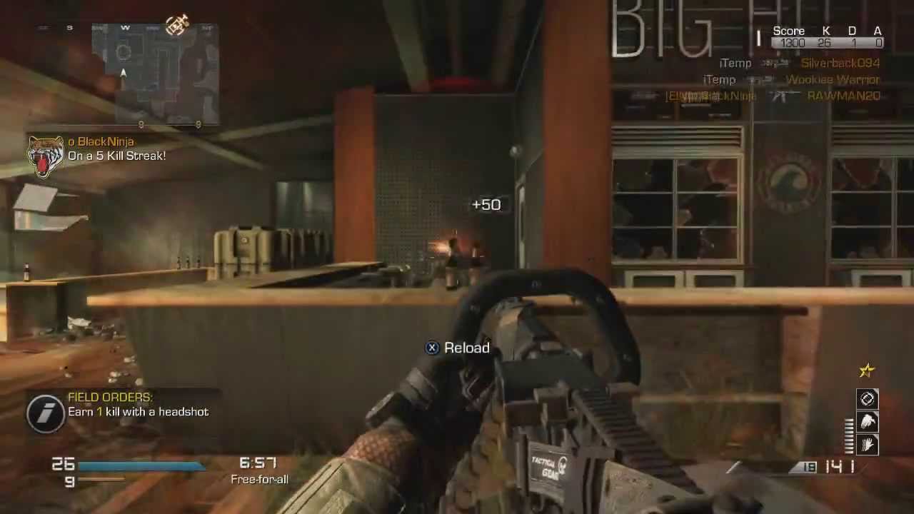 Crazy Chainsaw FFA (30-1) Best Free For All Perk in CoD: Ghosts! - YouTube