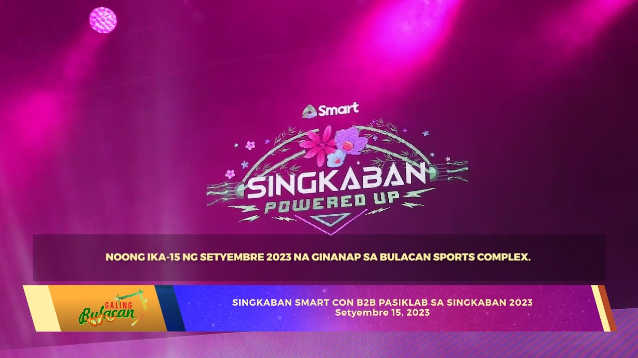 SINGKABAN SMART CON AT PASIKLAB SA SINGKABAN 2023 - YouTube