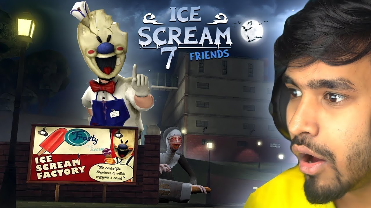 HE TRAPPED ME IN A HORROR ICE CREAM FACTORY | ICE SCREAM 7 - YouTube