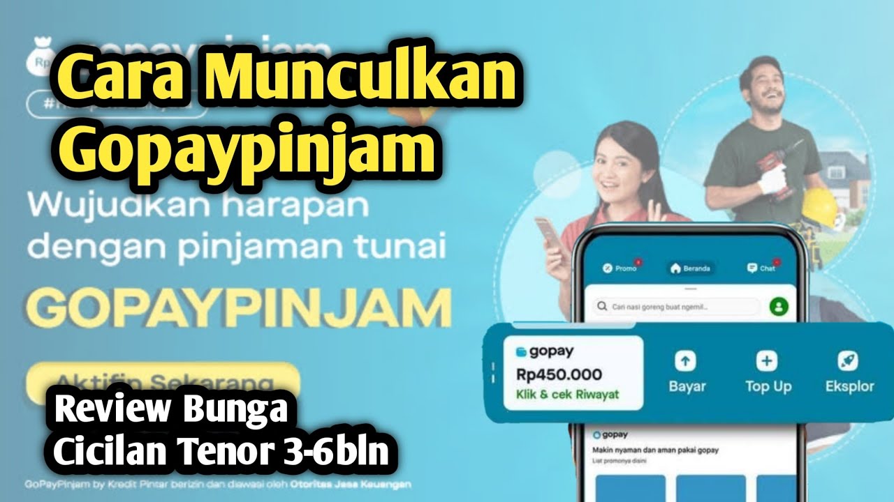 Cara Memunculkan Fitur Gopay Pinjam Dan Gopaylater | Review Bunga ...