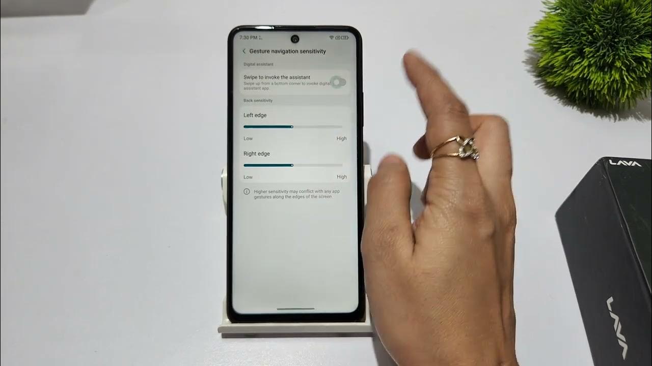 How to enable full screen gestures in lava blaze 2 5g | lava blaze 2 back button kaise remove ...