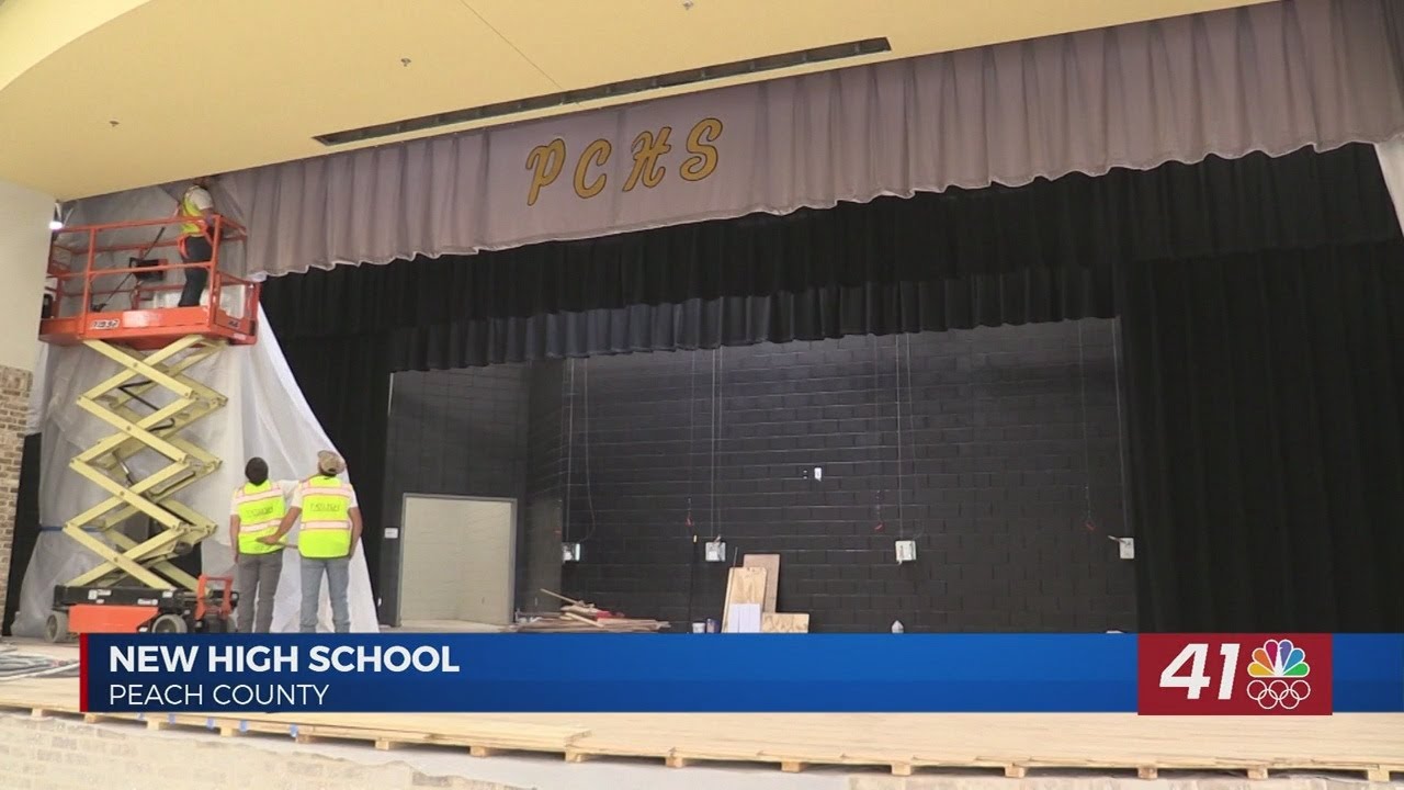New Peach County High School opening in August - YouTube