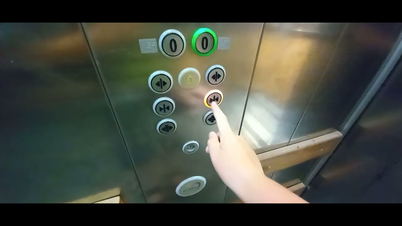 2008 Kone Ecodisc lift at Asda in Eastville for Jimwoodward1212 - YouTube