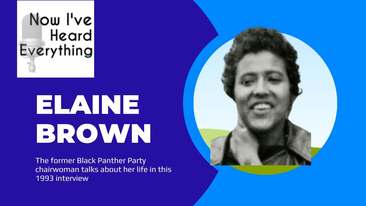 Elaine Brown And The Evolution of The Black Panther Party - YouTube