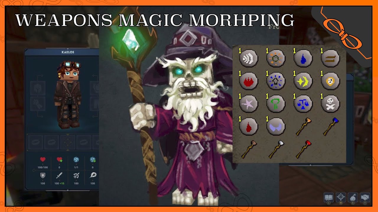 Weapons, Magic and Morphing | Hytale - YouTube