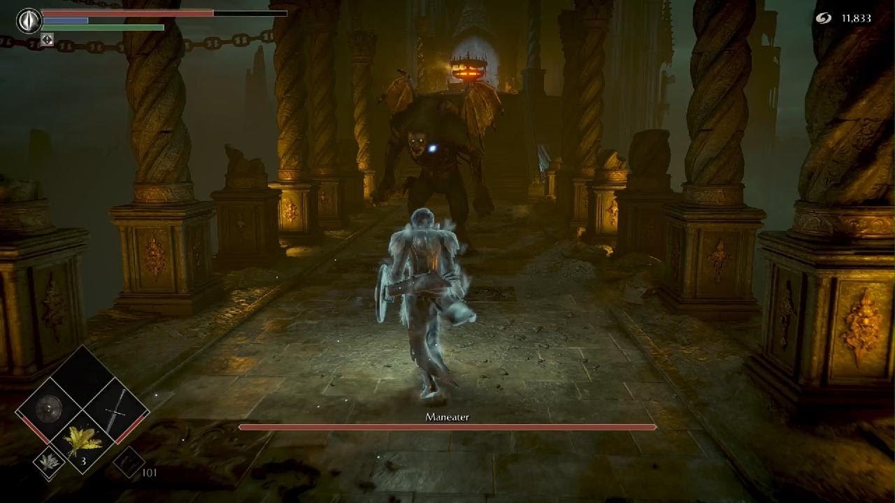 Maneater Bossfight | Demon's Souls - YouTube