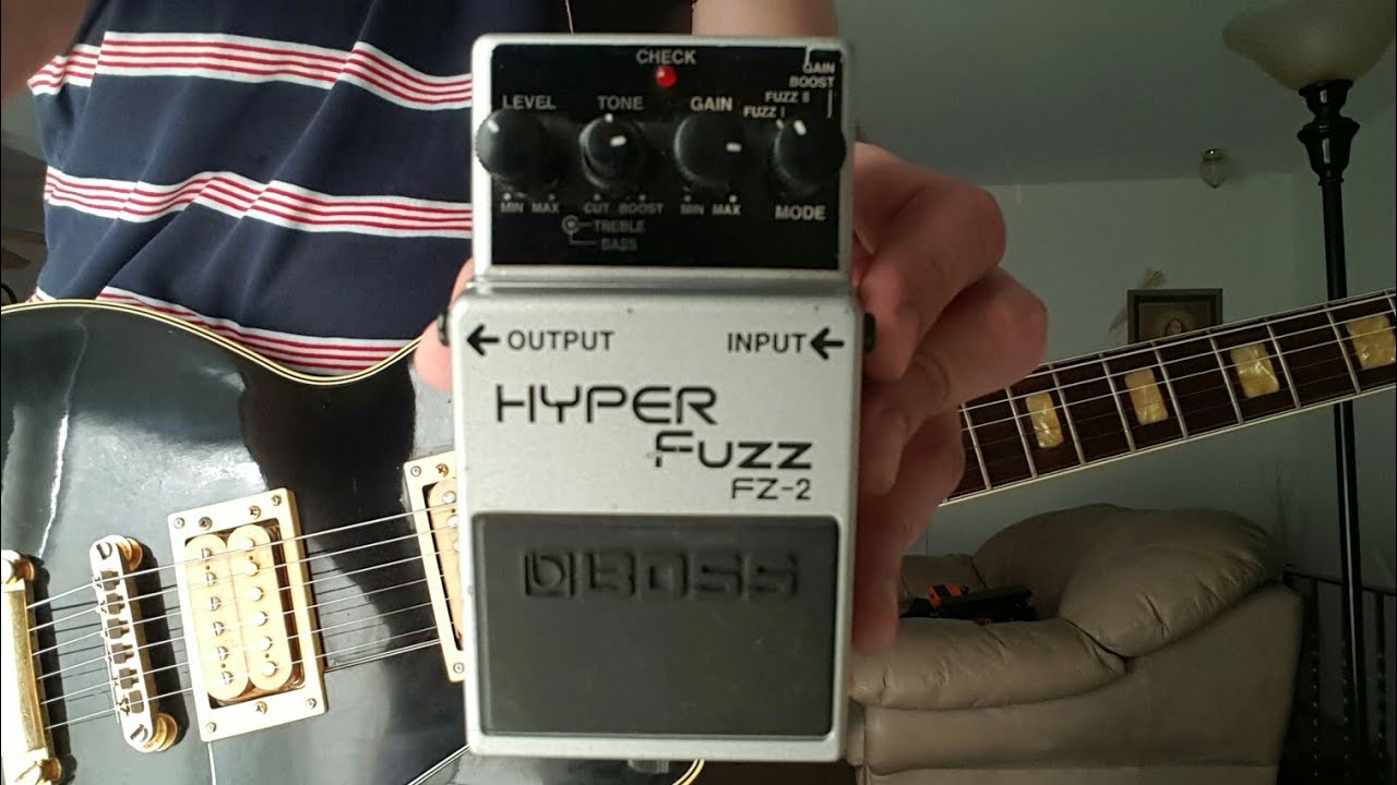 BOSS FZ-2 HYPER FUZZ CLASICO 90's - YouTube