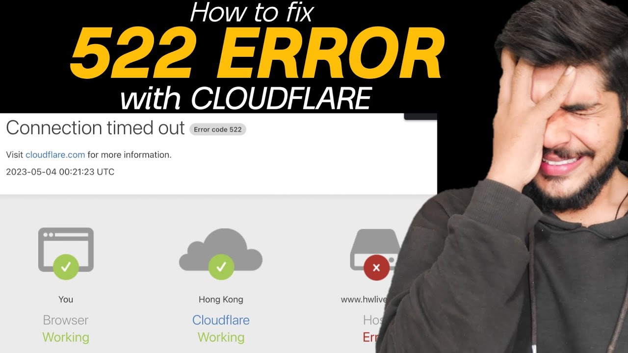 🚀 How to Fix Error 522 Connection Timed Out | Cloudflare Error 522 Solution (2025) - YouTube