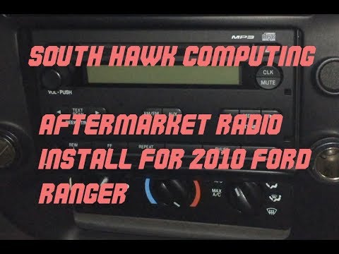 Time Lapse: How to install an aftermarket radio in a 2010 Ford Ranger ...