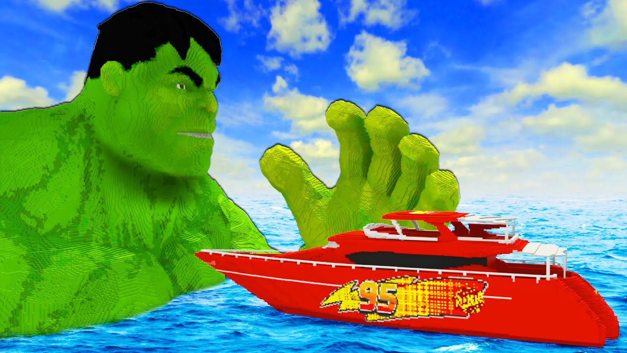 Testing Ships vs Hulk in Teardown - YouTube