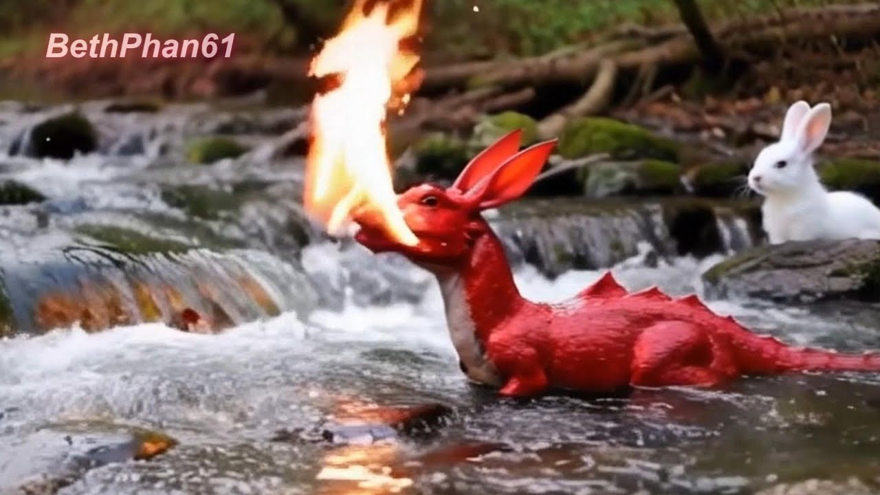 The adventure of Bunny and fire Dragon - YouTube