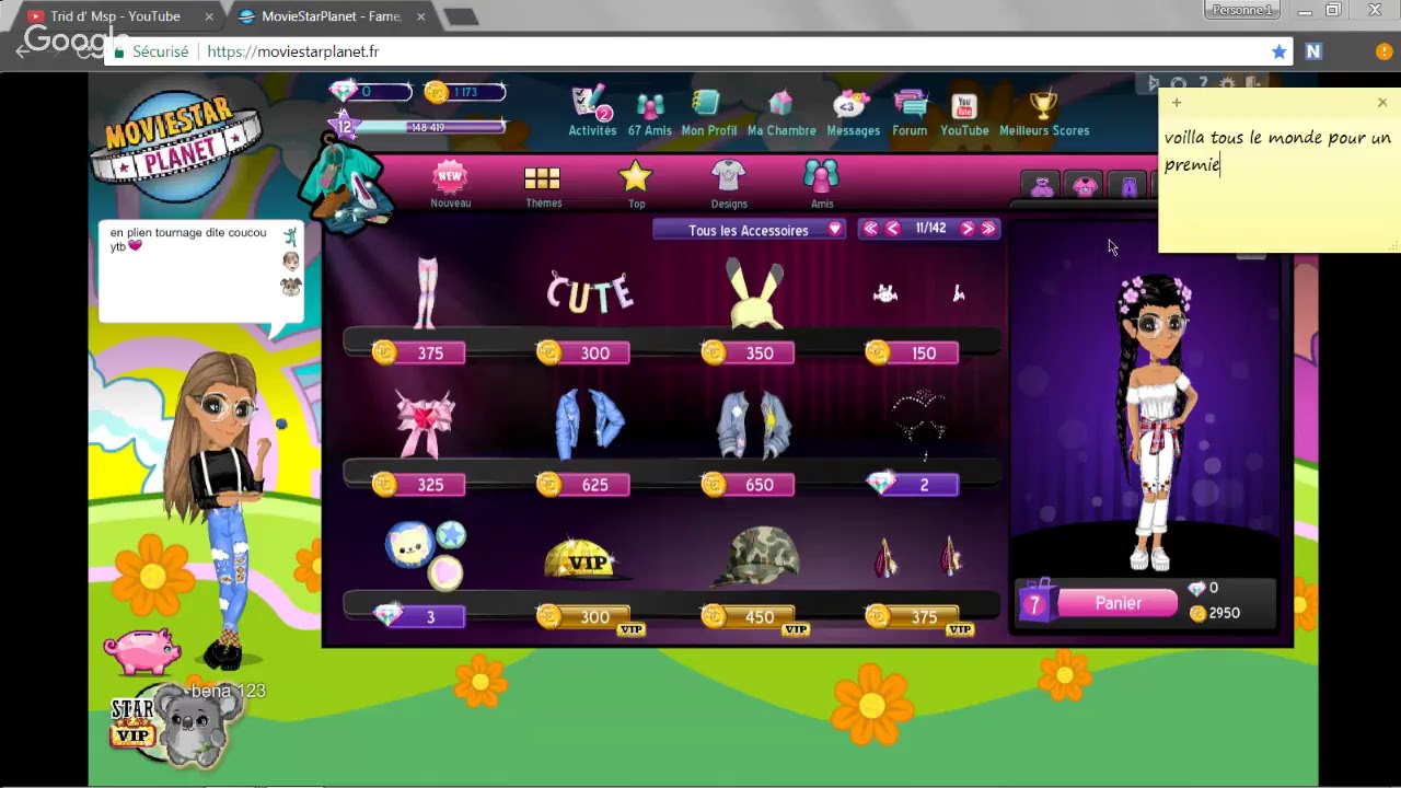 Debute youtube msp - YouTube