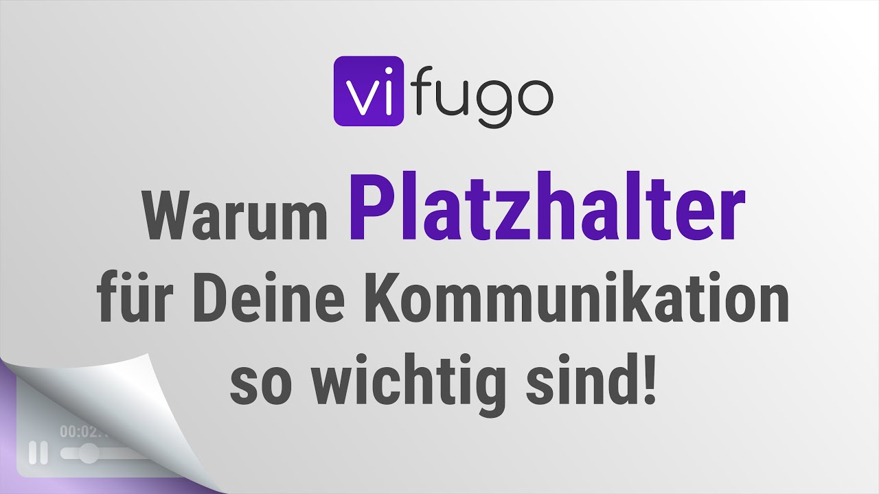 Was sind Platzhalter und warum gewinne ich damit mehr Kunden? - YouTube