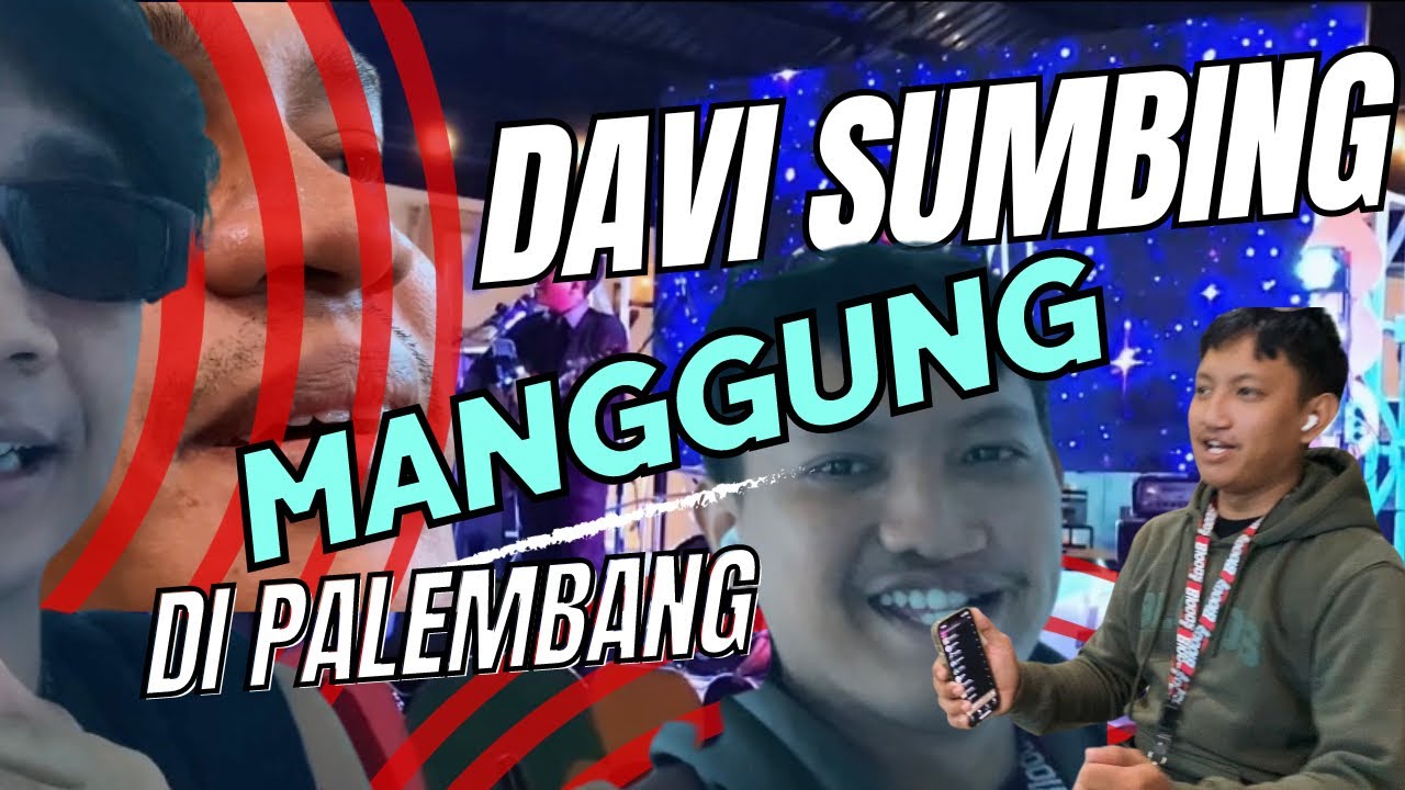 DAVI SIUMBING KONSER DI PALEMBANG SEMUA NANGIS ‼️ - YouTube