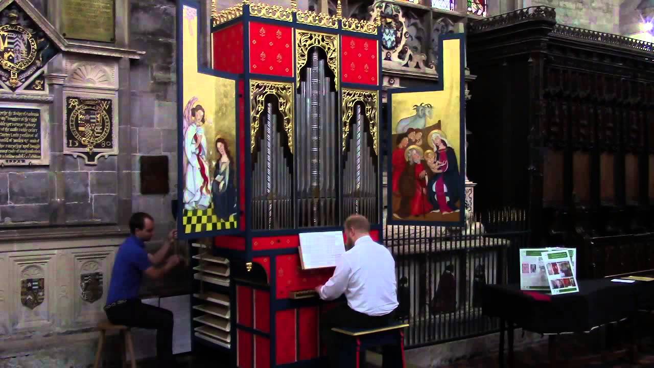 Shaun Ward plays Voluntary by Benjamin Cosyn - YouTube