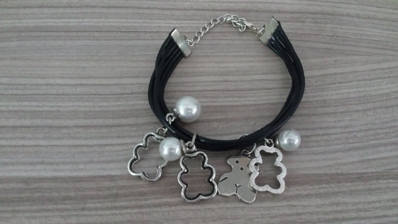 Pulsera de tous - facil y rapido -Tous bracelet - easy and fast - YouTube