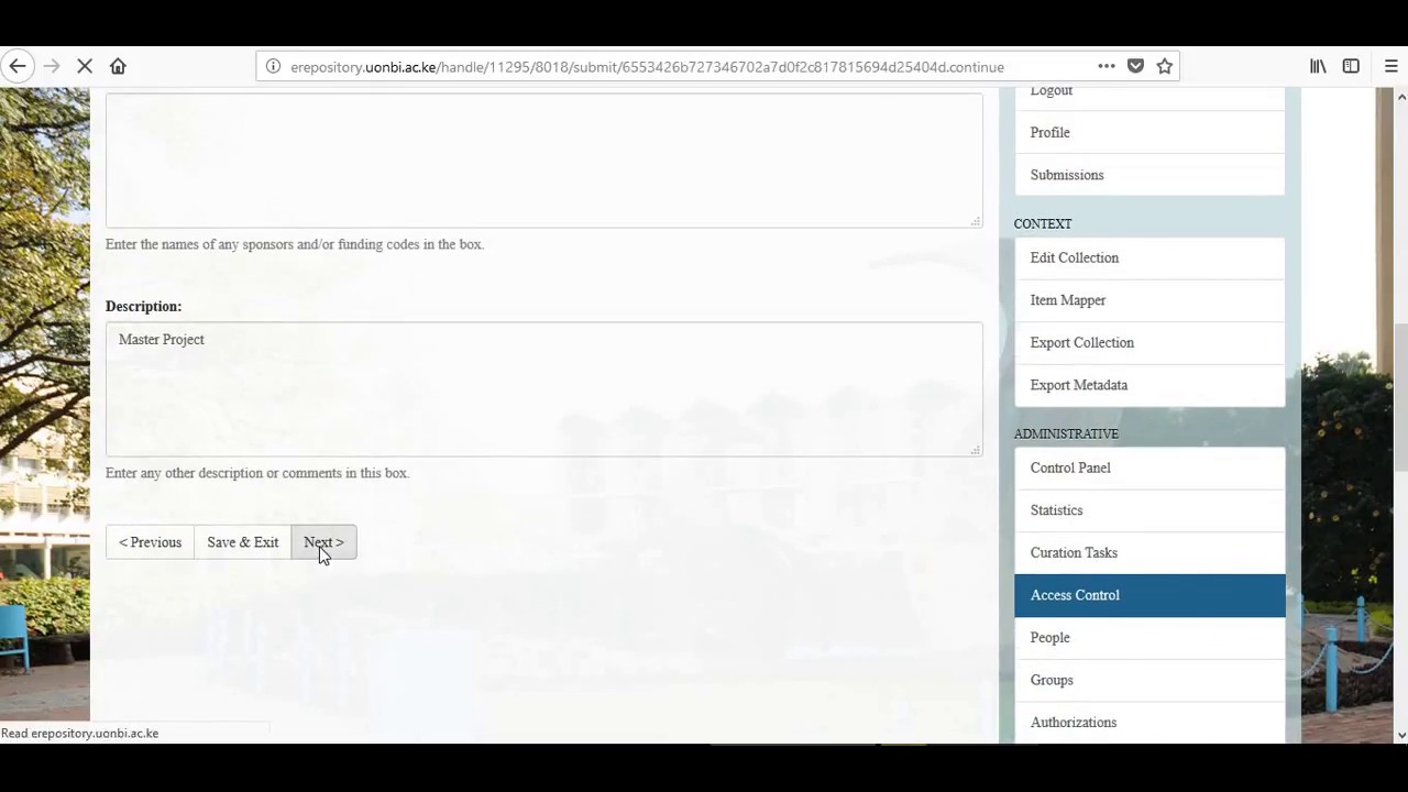 How to Self Archive on UON Institutional Repository - YouTube