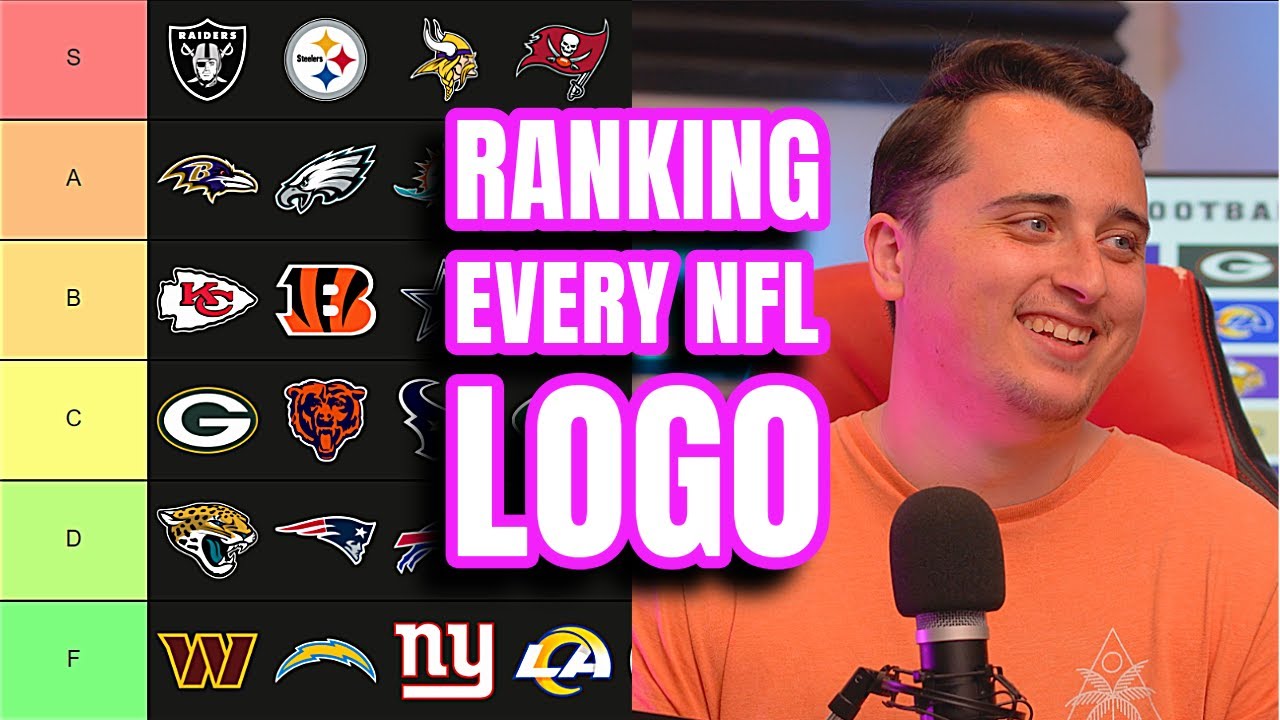 RANKING ALL 32 NFL LOGOS!! (Tier List Edition) - YouTube