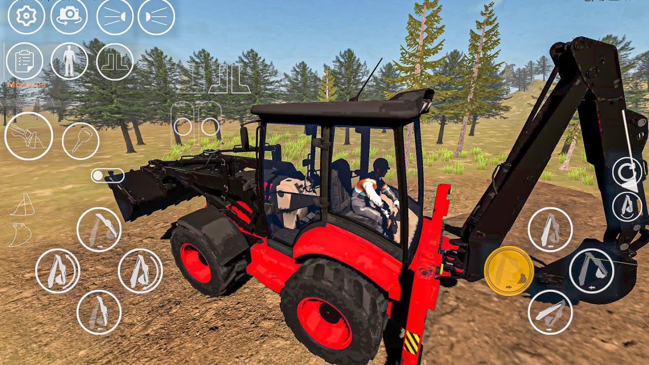 Realistic JCB Construction Simulator | JCB game - YouTube