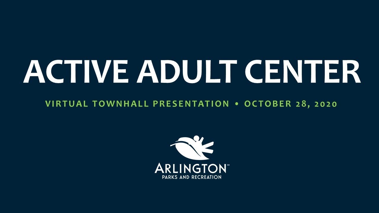 Active Adult Center Town Hall Presentation - YouTube