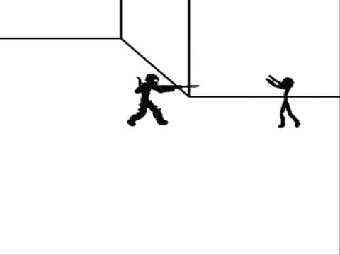 Zombie Attack (pivot stick figure animator) - YouTube