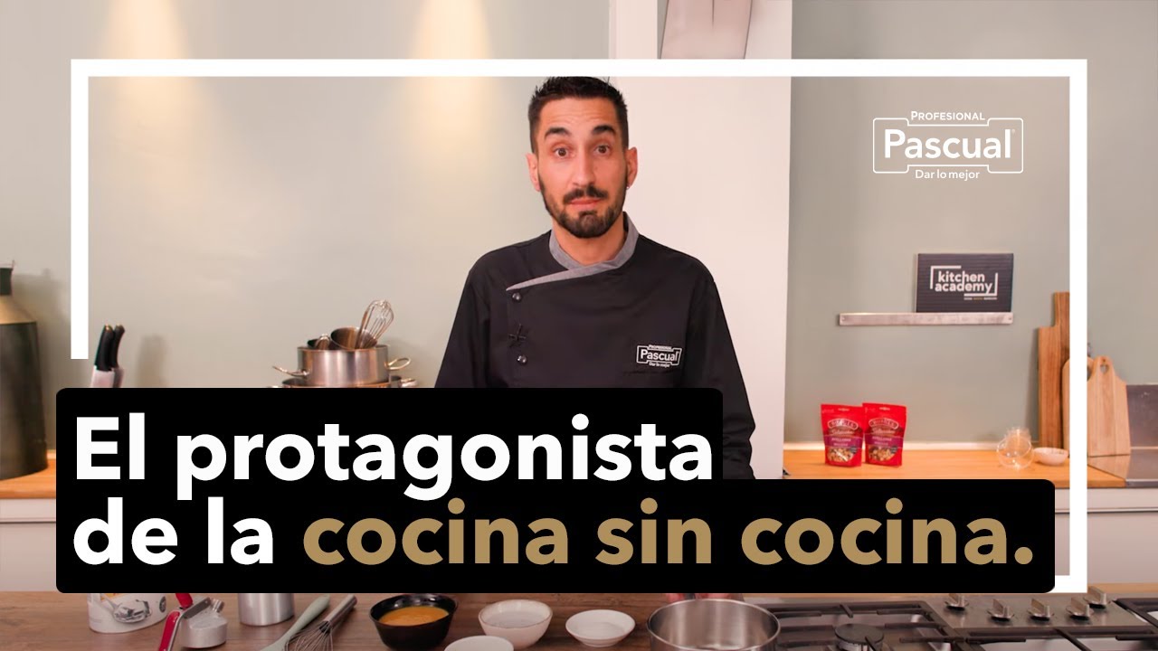 #CocinarSinCocina con Rafa Delgado · Bizcocho borracho con mango y yema ...