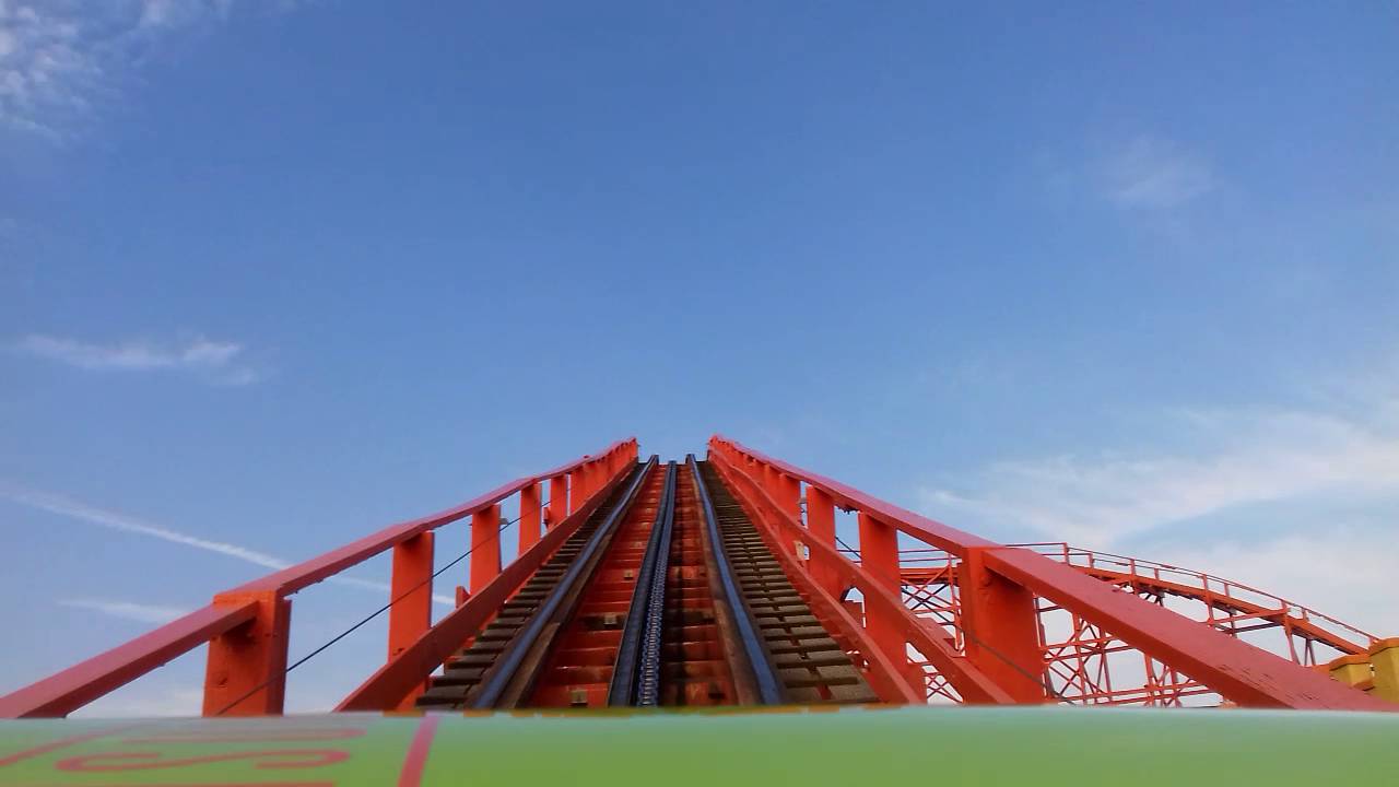 Nickelodeon streak/front row view/pleasure beach blackpool - YouTube