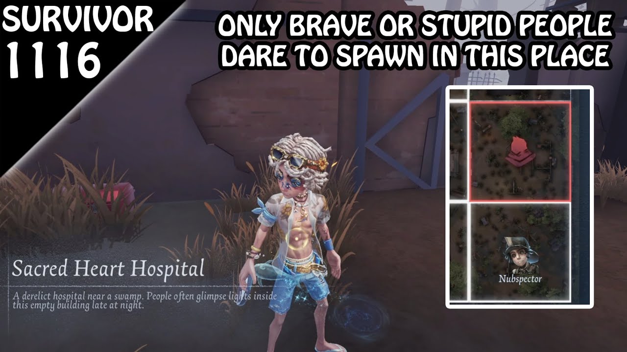 Most dangerous spawn pick - Survivor Rank #1116 (Identity v) - YouTube