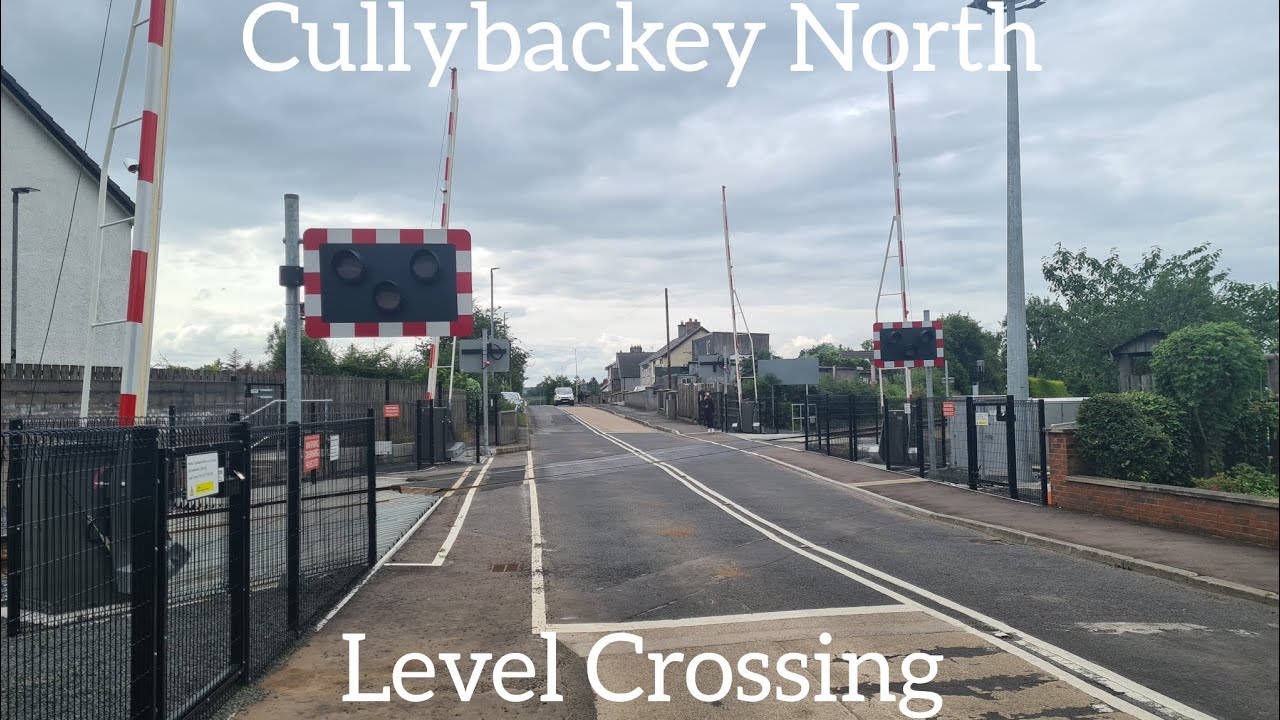 Cullybackey North Level Crossing (Ballymena) Thursday June 29.06.2023 ...