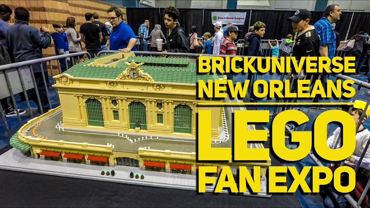 BrickUniverse New Orleans LEGO Fan Expo | Amazing LEGO Builds | LEGO ...