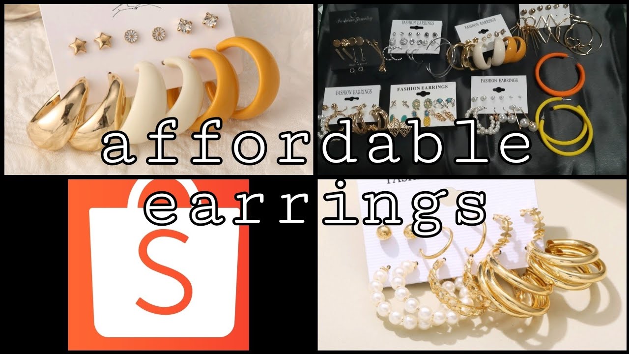 Shopee Haul#4: Mga Murang Earrings sa Shopee| Trisha Bee - YouTube