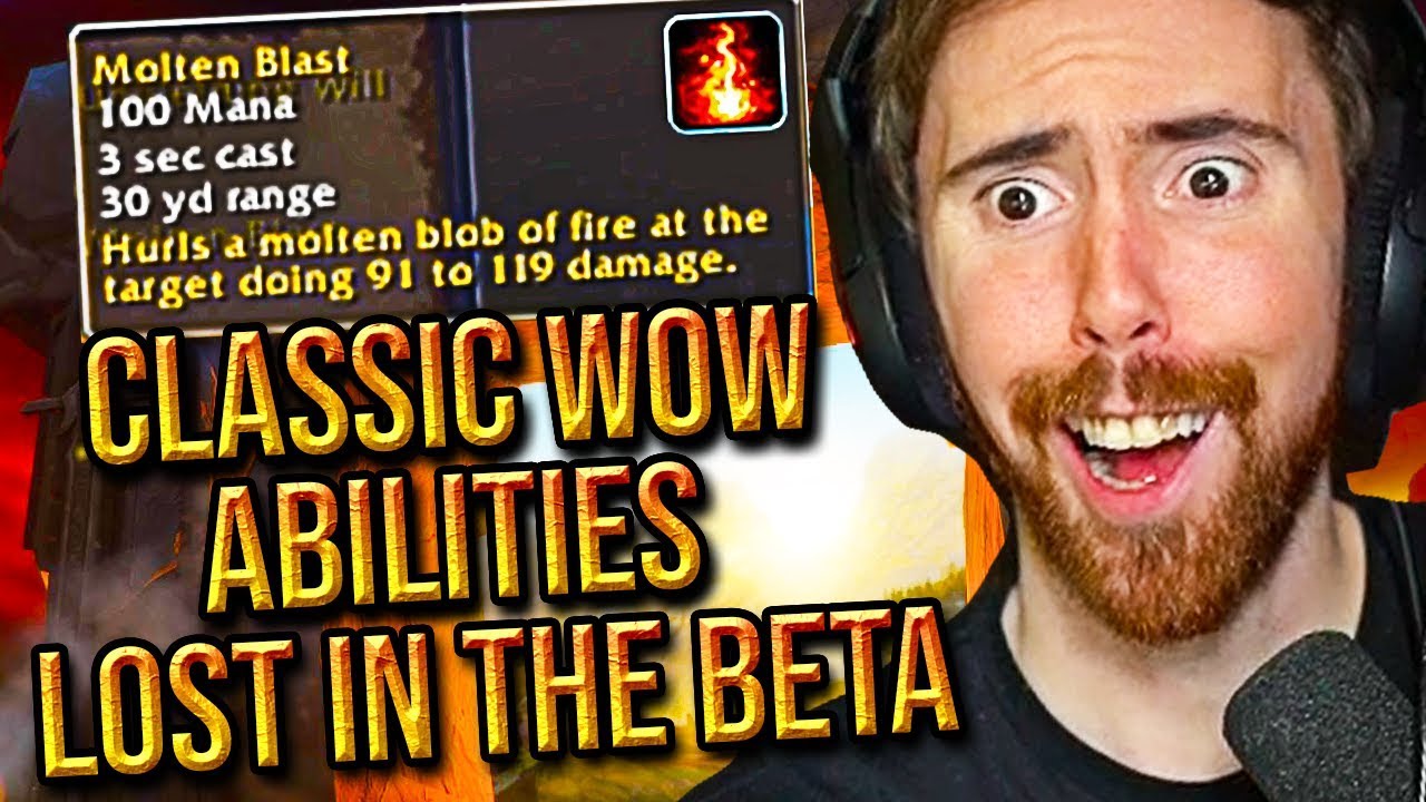 Asmongold Reacts To 10 Classic WoW Abilities That Were "Lost" In The ...