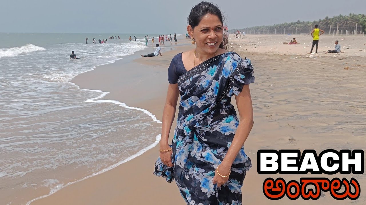 BEACH TOUR | Perupalem beach | 54 feets Hanuman statue | Church | Food ...