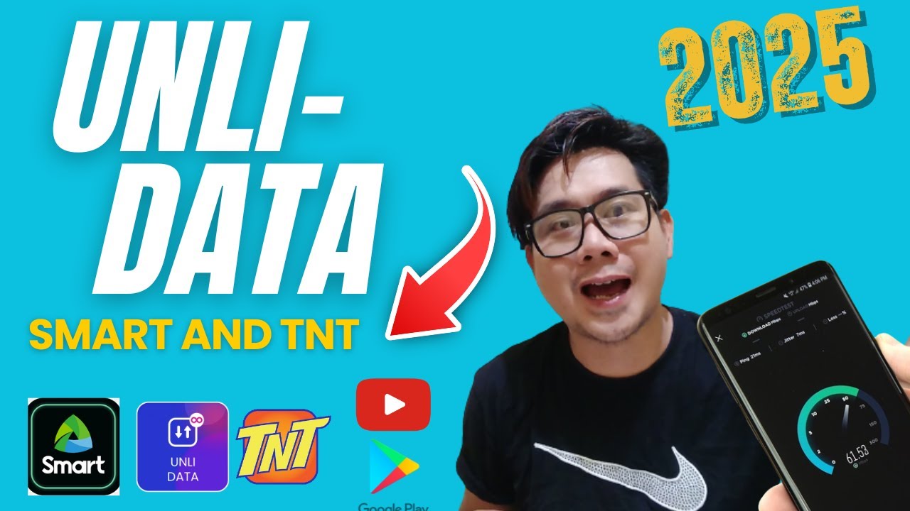 UNLIMITED DATA FOR SMART AND TNT LATEST UPDATE 2025 MAY - YouTube