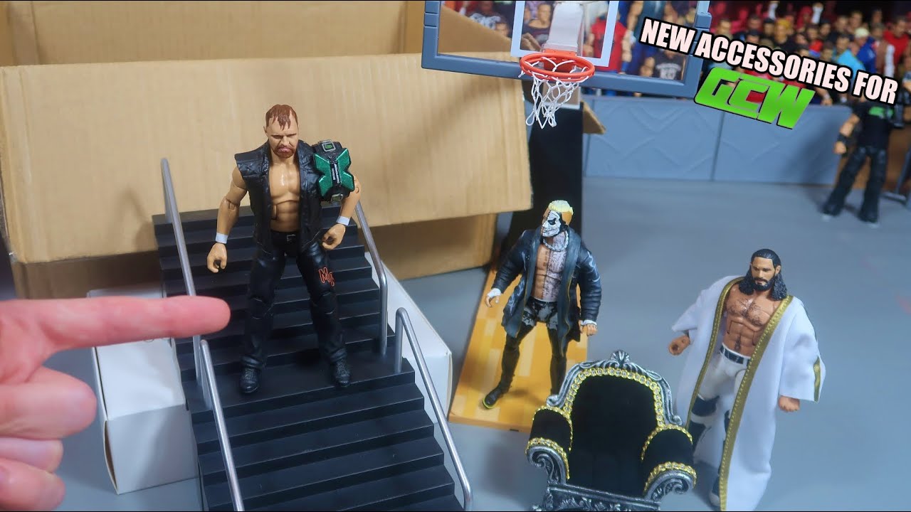 EPIC WWE FIGURE ACCESSORIES UNBOXING!! - YouTube