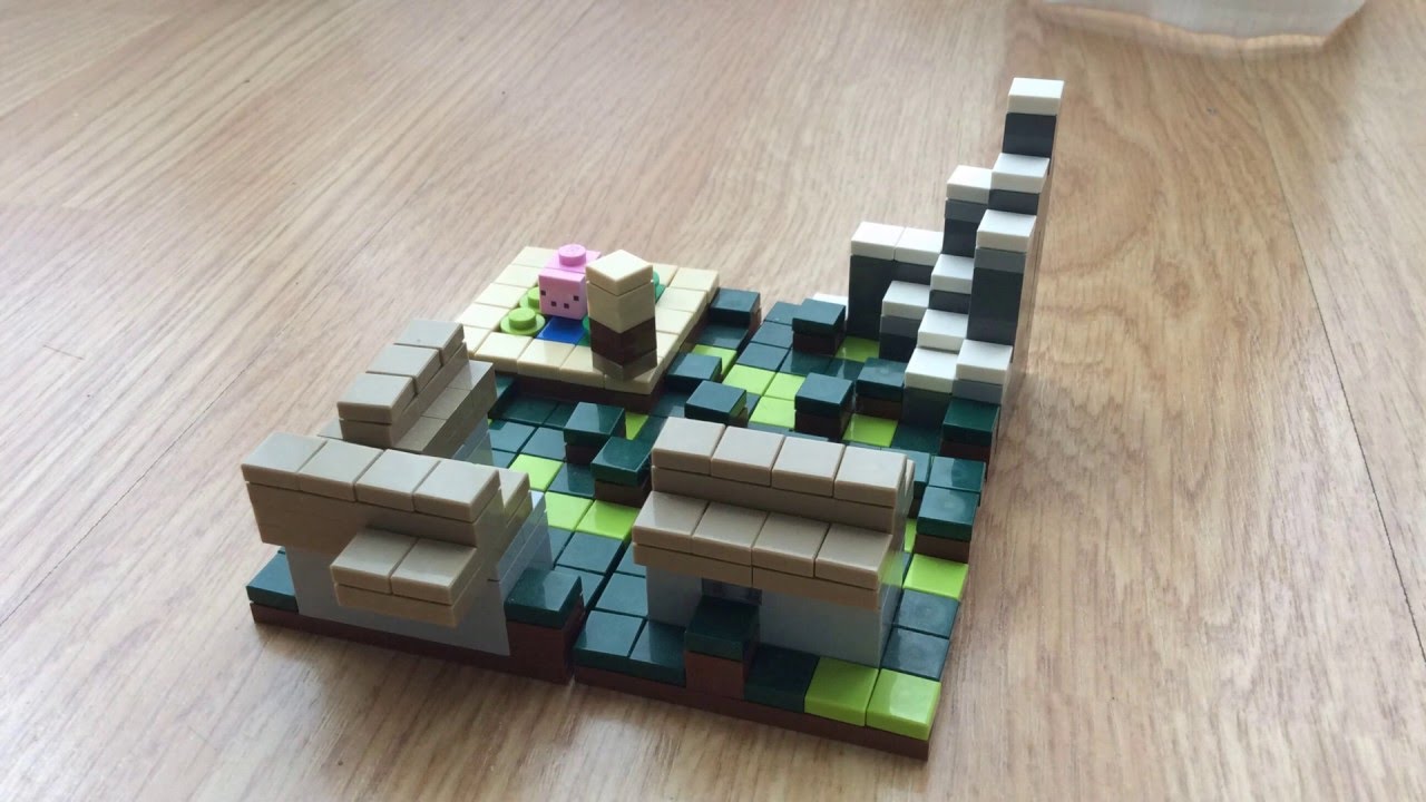 Lego minecraft stop motion - YouTube