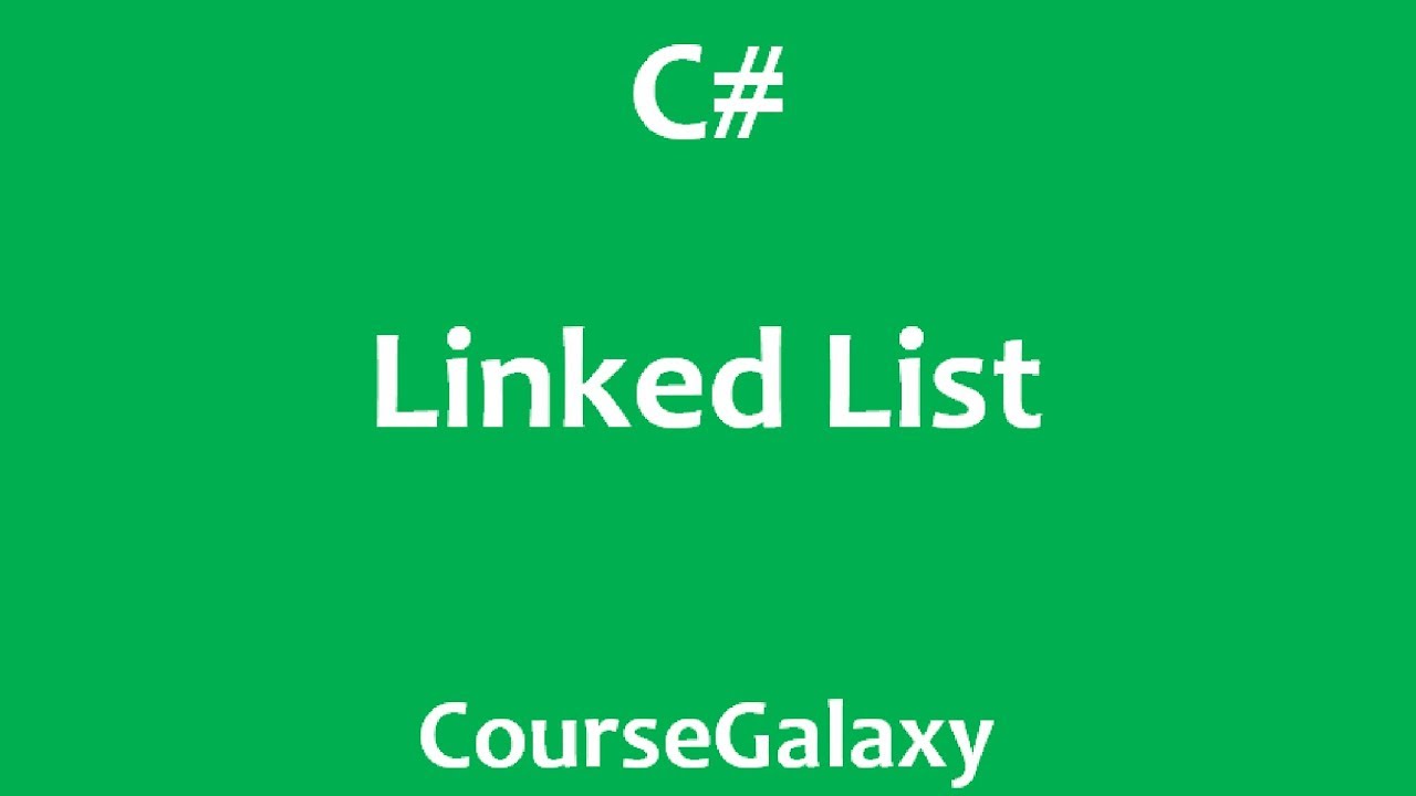 Linked List In C Theory Code Implementation Youtube
