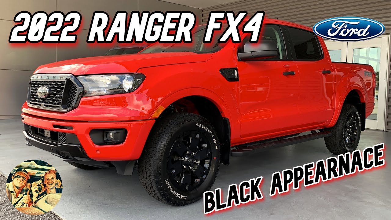 New 2022 Ford Ranger Xlt Fx4 Off Road Black Appearance And Technology