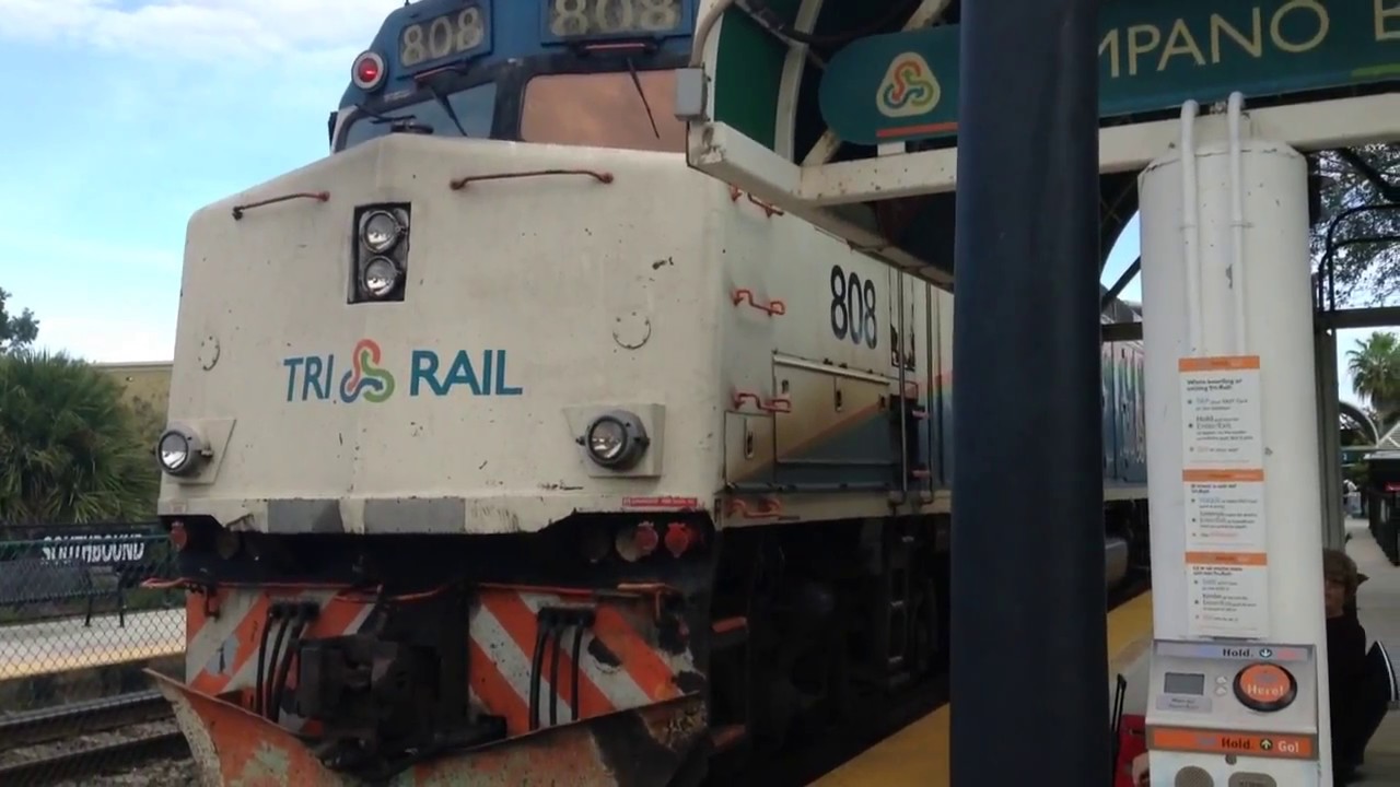 Morning Excursion Along The Tri-Rail Corridor: Vintage Passenger Engine ...