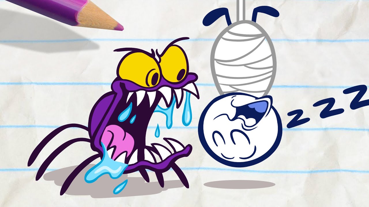 Pencilmate Accidentally Annoys a SPIDER!| Pencilmation | Animated ...