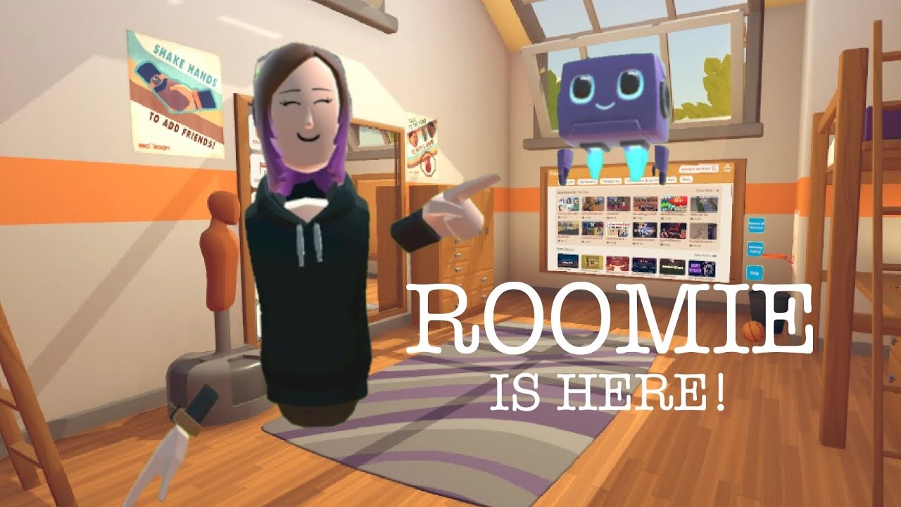 Roomie is here! - YouTube