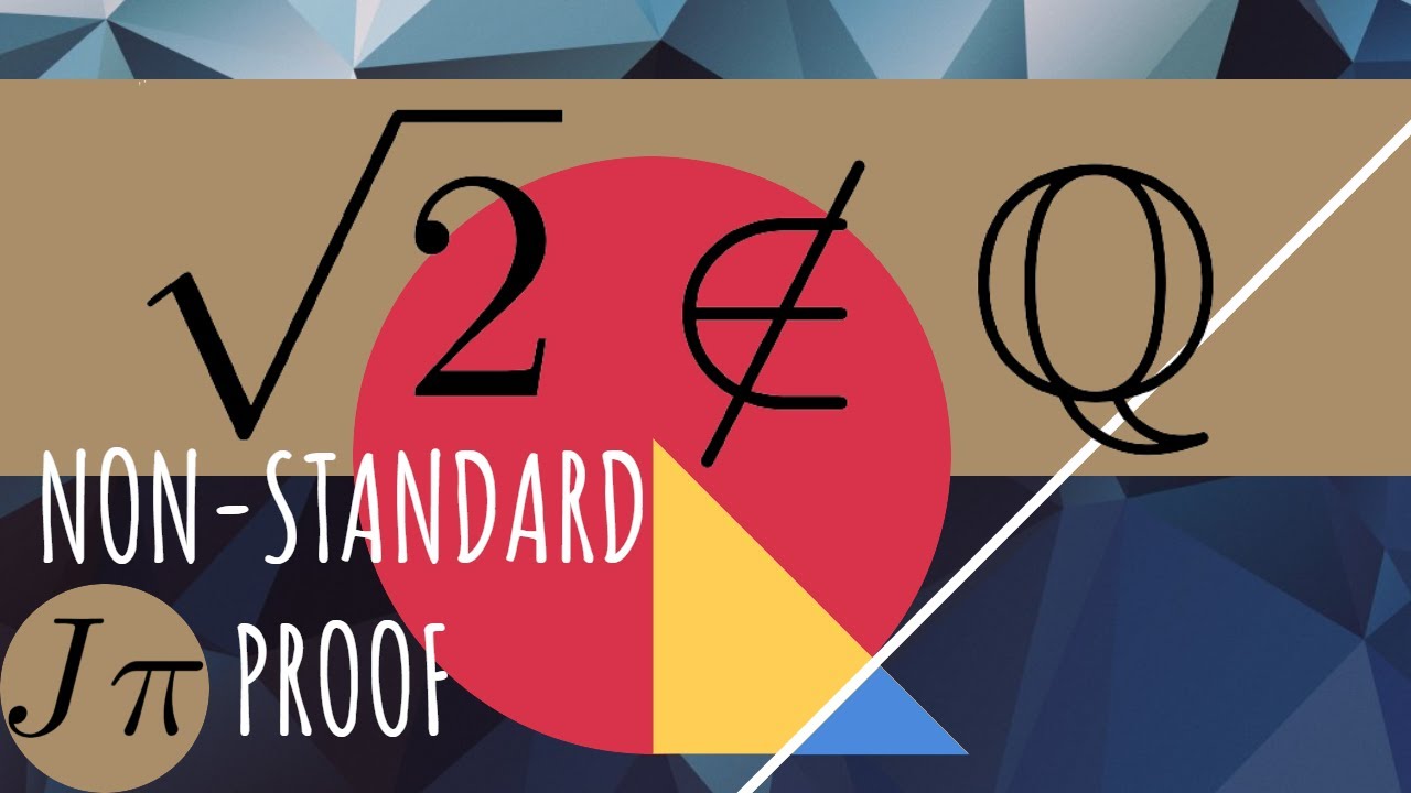 A Proof Using Geometry - Square Root of 2 Is Irrational - YouTube