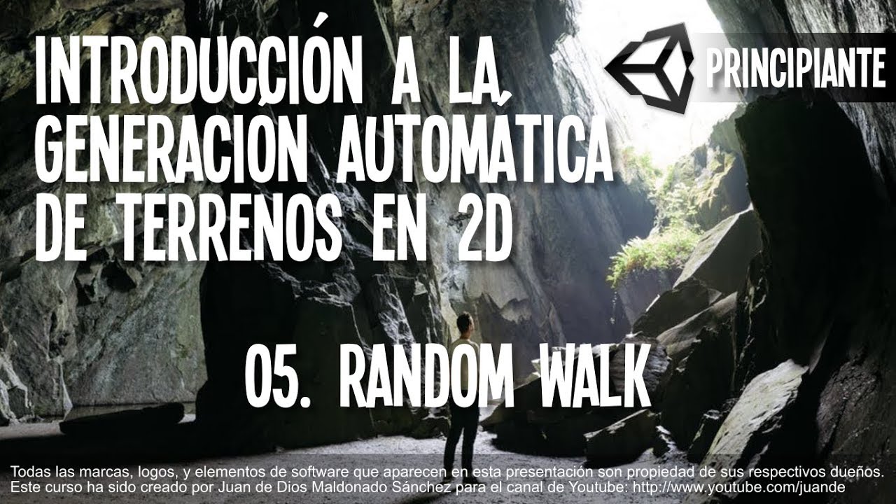 05 - Random Walk - Generación automática de niveles 2D con Unity - YouTube